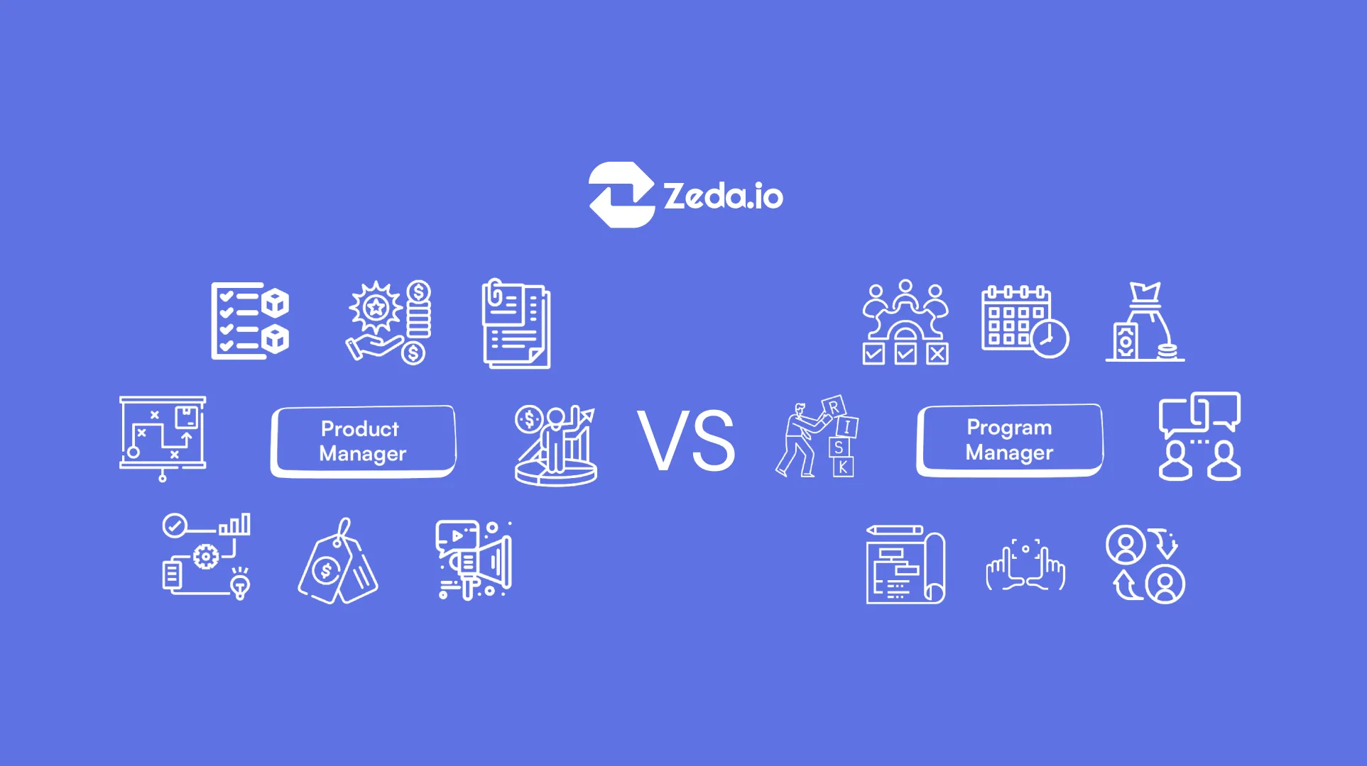 Product Manager vs. Program Manager: What's the Difference? | Zeda.io